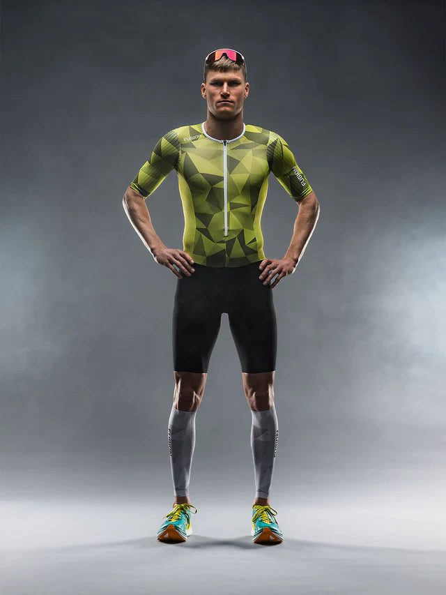 Fusion TEMPO! One Tri Suit - Lime – Multisport Online